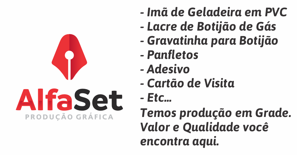 Grade de Impressão Offset | Impressão Gráfica Econômica - AlfaSet